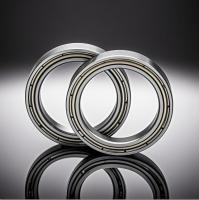 China 17x23x4mm Metal Shielded Deep Groove Ball Bearing with High-Speed Capability for Thin Section Robot Applications for sale