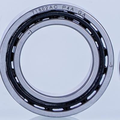 China 71802 AC P4A GA Super Precision Angular Contact Ball Bearing 15X24X10 mm High Speed High Capacity for sale