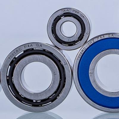 China 7001 AC P4A GA 12x28x8mm Super Precision High Speed Angular Contact Ball Bearing for sale