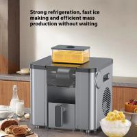 China 2025 CE Certified High Efficiency Commercial Snow Ice Maker Touch Sensor Auto Defrost 40kg/day Ice Crushers Shavers Household for sale