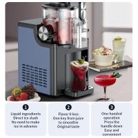 China Slushie Maker-Stainless Steel Rapid Cooling No Ice Slushies Maker for Household Use for Restaurant Home Use for sale