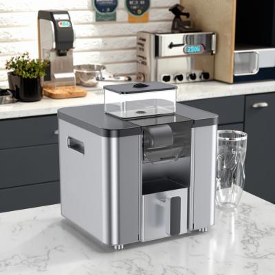 China 5-in-1 Electric Ice Crusher System 360° Rapid Cooling Food-Safe 304SS-Dessert Beverage Slush Alcoholic Pops Coffee Modes for sale