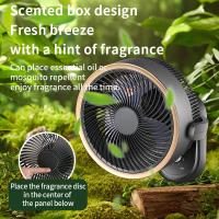 China Turbo Desktop 3-Speed Energy-Saving Air Circulator Fan Quiet Wide-Angle Wall-Mountable Electric RV Outdoor Plastic Mechanical for sale