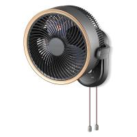 China Turbo Desktop 3-Speed Electric Energy-Saving Air Circulator Fan Quiet Wall-Mountable Wide-Angle Oscillation Wall Fan for sale