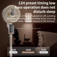 China Silent Mechanical Electric Desktop Floor Fan Easy Box Installation Plastic Air Circulation Fan for Household Office Use for for sale