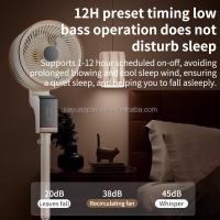 China Silent Electric Desktop Tower Pedestal Fans Easy Box for Household Office Use Plastic Air Circulation for Outdoor Use for sale