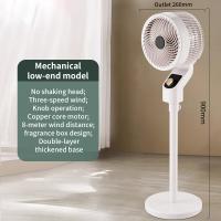 China OEM/ODM Silent Electric Air Circulation Fan Comfortable Convenience for Home Office Plastic Vertical Desktop&Floor Fans for sale