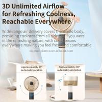 China Silent Electric Desktop Tower Pedestal Fans Easy Box Household Office Use Mechanical Control for Outdoor Air Circulation Plastic for sale