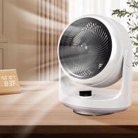 China 2025 High Quality Plastic Desktop Fan With 3-speed Knob Control  Long-distance Airflow Table Fan Desk Fan for sale