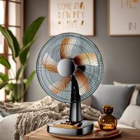 China 16-Inch Oscillating Table Fan 3-Speed Settings Mechanical Programmable Timer Wide Safety Grille for Home Office Outdoor Use for sale