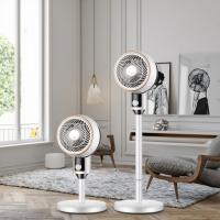 China 3-Speed 3D Air Circulation Table Floor Fan Heavy-Duty Copper Motor Dual-Use Adjustable Tilt Height Outdoor Hotel for sale