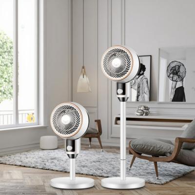China 3-Speed 3D Air Circulation Table Floor Fan Heavy-Duty Copper Motor Dual-Use Adjustable Tilt Height Outdoor Hotel for sale