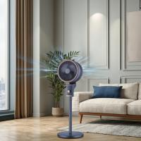 China Enhanced Motor Air Circulation Fan Aroma Function 3 Speed Dual Use Tower Pedestal Fan Oscillation Desk Stand Use for Outdoor for sale