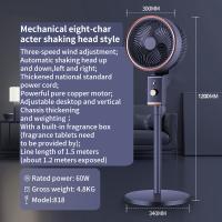 China Enhanced Motor Air Circulation Fan Aroma Function 3 Speed Dual Use Tower Pedestal Fan Oscillation Desk Stand Use for Outdoor for sale