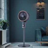 China Smart Silent Dual Height Pedestal Tower Fans Energy Saving Aroma Diffuser Air Circulator for Desk Floor Use Outdoor Car Plastic for sale