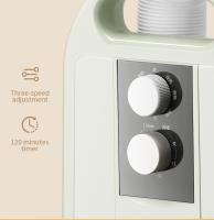 China Portable 2-in-1 Knob Control Electric Heater for Household Garage Use Smart Home Multi-Use Shoe Bed Warmer Flexible Hose Rapid for sale