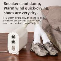 China Multifunctional Electric Shoe Dryer for Household and RV Quilt Warmer with Leafless Fan for Home Heater and Garage Warming for sale
