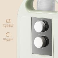 China Portable 2-in-1 Knob Control Electric Heaters Multi-Use Shoe Bed Warmer Flexible Hose Rapid Heating/Cooling for Home/Dorm Garage for sale