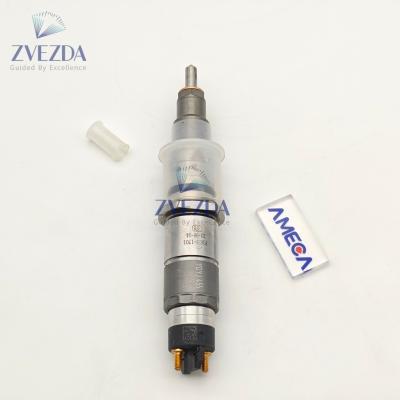 China Diesel Engine Fuel Injection Spare Parts Common Rail Injector 0445120455 Fit QSB4.5 4D107 for sale