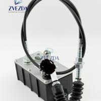 China 12V Kobelco Hitachi Digger Parts Square Single Cable Throttle Motor For AC1000 FR60 FR65 Excavator for sale