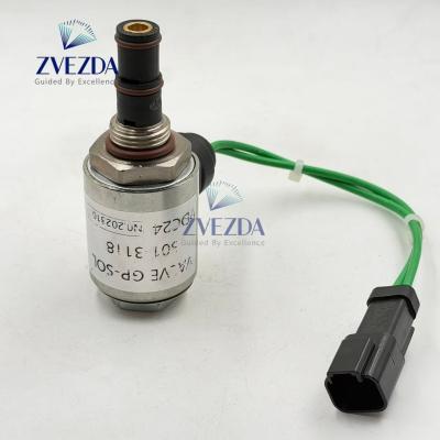 China ZVEZDA Fuel Shutoff Solenoid Valve 301-3118 Fit 322C 325C 330C Excavator for sale