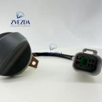 China ZVEZDA Excavator Throttle Knob Potentiometer 3Pin Yellow Red Waterproof Connector Fit Sany SY55 SY60 SY75 SY135 for sale