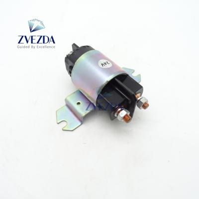 China Heavy Duty 24V Power Relay Replacement 301202-00153 Fit DH220-5 DH225-7 DH300-7 for sale
