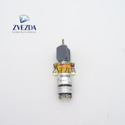 China Kubota Excavator Solenoid Valve 17002518 SA-3938-12 For Diesel Engine Fuel Cutoff for sale
