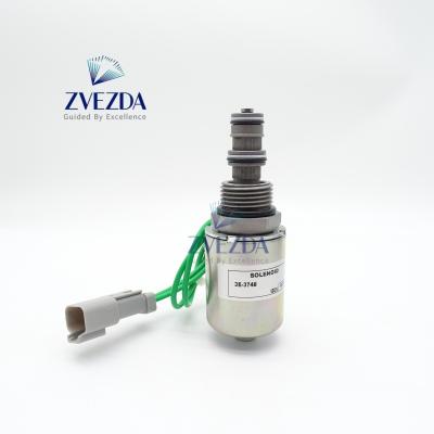 China 3E-3748 12V Transmission Hydraulic Solenoid Cross 152-8340 For Heavy Wheel Loader for sale