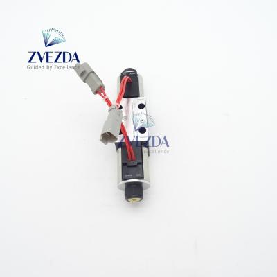 China 223-8181 Dual Directional Hydraulic Solenoid Valve Assembly For 420D Backhoe Loader Auxiliary Hydraulic Circuit for sale
