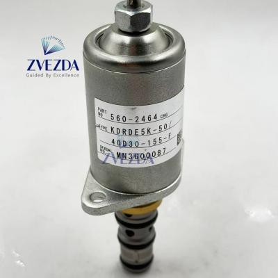 China 5602464 Main Pump Proportional Cartridge Solenoid Valve OE 560-2464 For 374GC 395GC Excavator Hydraulic Spare Parts for sale