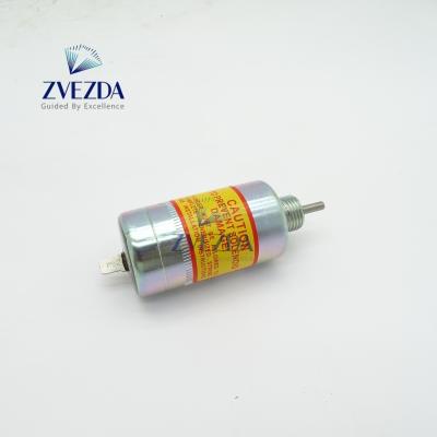 China 1536409 Engine Flameout Shutoff Solenoid OEM Replacement Spare Parts For Construction Machinery Excavator for sale