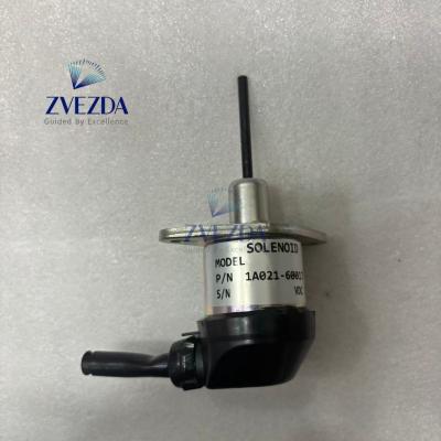China Solenoid Valve 1A021‑60017 12V Fit For V2003 V2203 V2403 Engine Excavator Stop Solenoid for sale