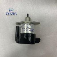 China Fuel Shut Off Solenoid Valve 1C010‑60015 12V Fit For V3300 V3800 Engine Excavator Stop Solenoid for sale