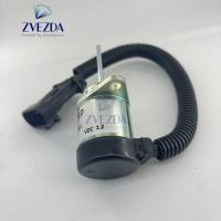 China Fuel Shut Off Solenoid Valve 1G925‑60011 12V Fit For V3300‑T, V3800‑T for sale