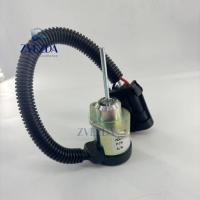 China Fuel Shut Off Solenoid Valve 1G925‑60011 12V Fit For V3300‑T, V3800‑T for sale