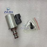 China Solenoid Valve 200‑6210 ZVEZDA 12V For E420E Excavator With Mounting Hardware KitV for sale