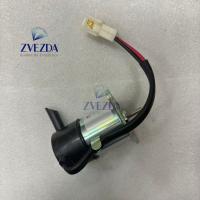 China Fuel Shutoff Solenoid 16271‑60012 ZVEZDA 12V For Kubota V2203 V1903 V2003 Engine Excavator for sale