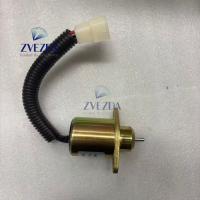 China Fuel Shutoff Stop Solenoid 17454‑60010 ZVEZDA 12V For V2203 V2403 Engine for sale