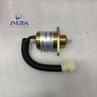 China Fuel Shutoff Stop Solenoid 17454‑60010 ZVEZDA 12V For V2203 V2403 Engine for sale