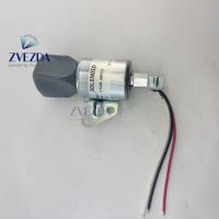 China Fuel Shutoff Stop Solenoid 17520‑60013 ZVEZDA 12V For D1105 D1305 for sale