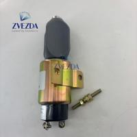 China Fuel Shutoff Solenoid 3864274 24V DC ZVEZDA For QSB5.9 QSB6.7 QSL9.3 SY215C‑10 XE215D 922E X3000 for sale