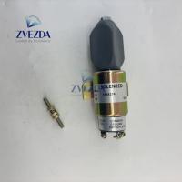 China Fuel Shutoff Solenoid 3864274 24V DC ZVEZDA For QSB5.9 QSB6.7 QSL9.3 SY215C‑10 XE215D 922E X3000 for sale