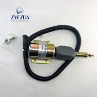 China Fuel Shutoff Solenoid 3930236 393236 24V DC ZVEZDA For 6CT 6CT8.3 SY335C SY365H XE335D PC300‑7 for sale