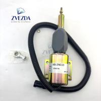 China Fuel Shutoff Solenoid 3930236 393236 24V DC ZVEZDA For 6CT 6CT8.3 SY335C SY365H XE335D PC300‑7 for sale