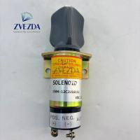 China Stop Solenoid 1504‑12C2U1B1S1 ZVEZDA 12VDC For E200B E320 E312 Excavator Engine for sale
