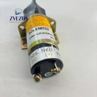 China Stop Solenoid 1504‑12C2U1B1S1 ZVEZDA 12VDC For E200B E320 E312 Excavator Engine for sale