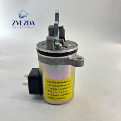 China Stop Solenoid 04170534 ZVEZDA 12VDC For BF4M1011F Engine 863 873 S250 Skid Steer for sale