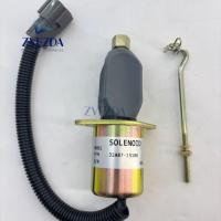 China Stop Solenoid 32A87‑15100 ZVEZDA 24VDC For S4S Engine for sale