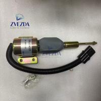 China 24V Fuel Shutoff Stop Solenoid SA-4891-24 Fit for 4BT 6BT 5.9L Engine Excavator for sale
